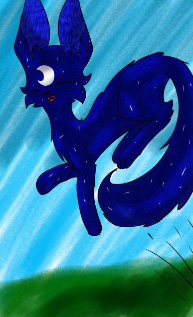 jumping like nothing - ibisPaint