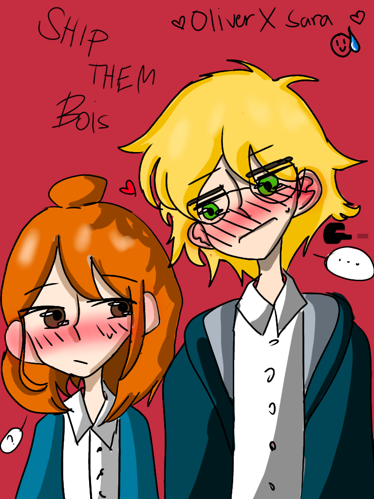 The Kiss Bet (Oliver X Sara) - ibisPaint