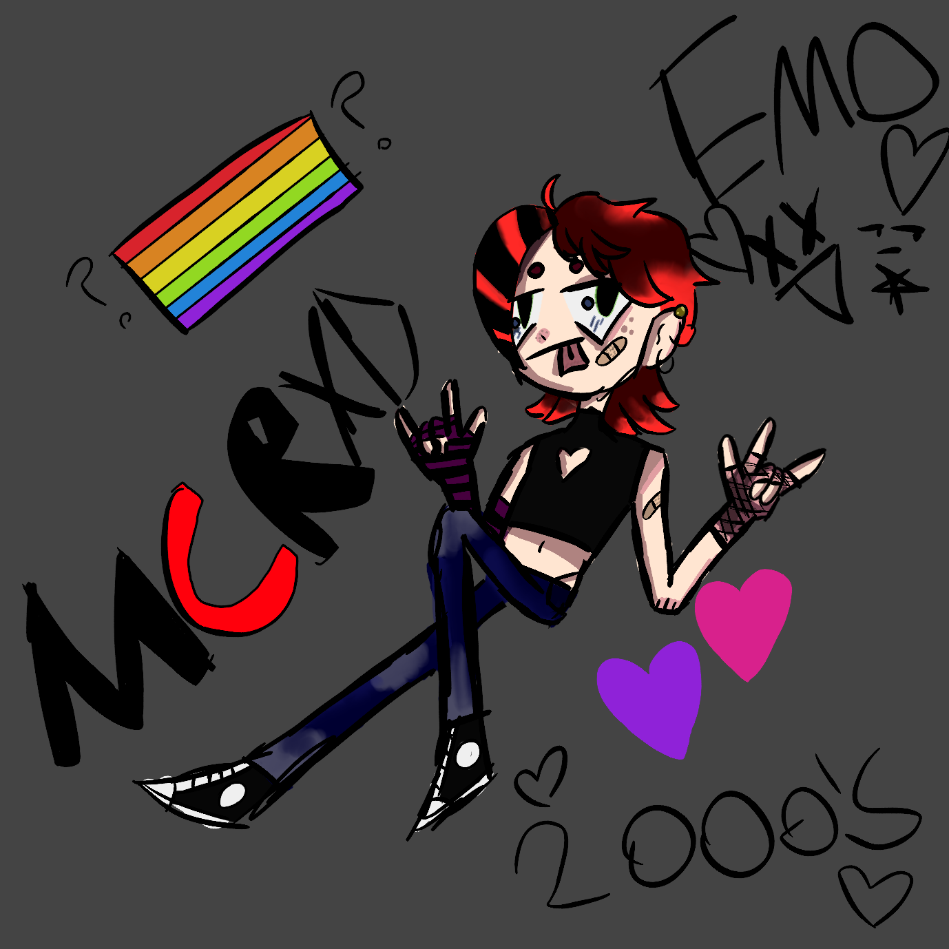 EMO GUYYY hehe - ibisPaint