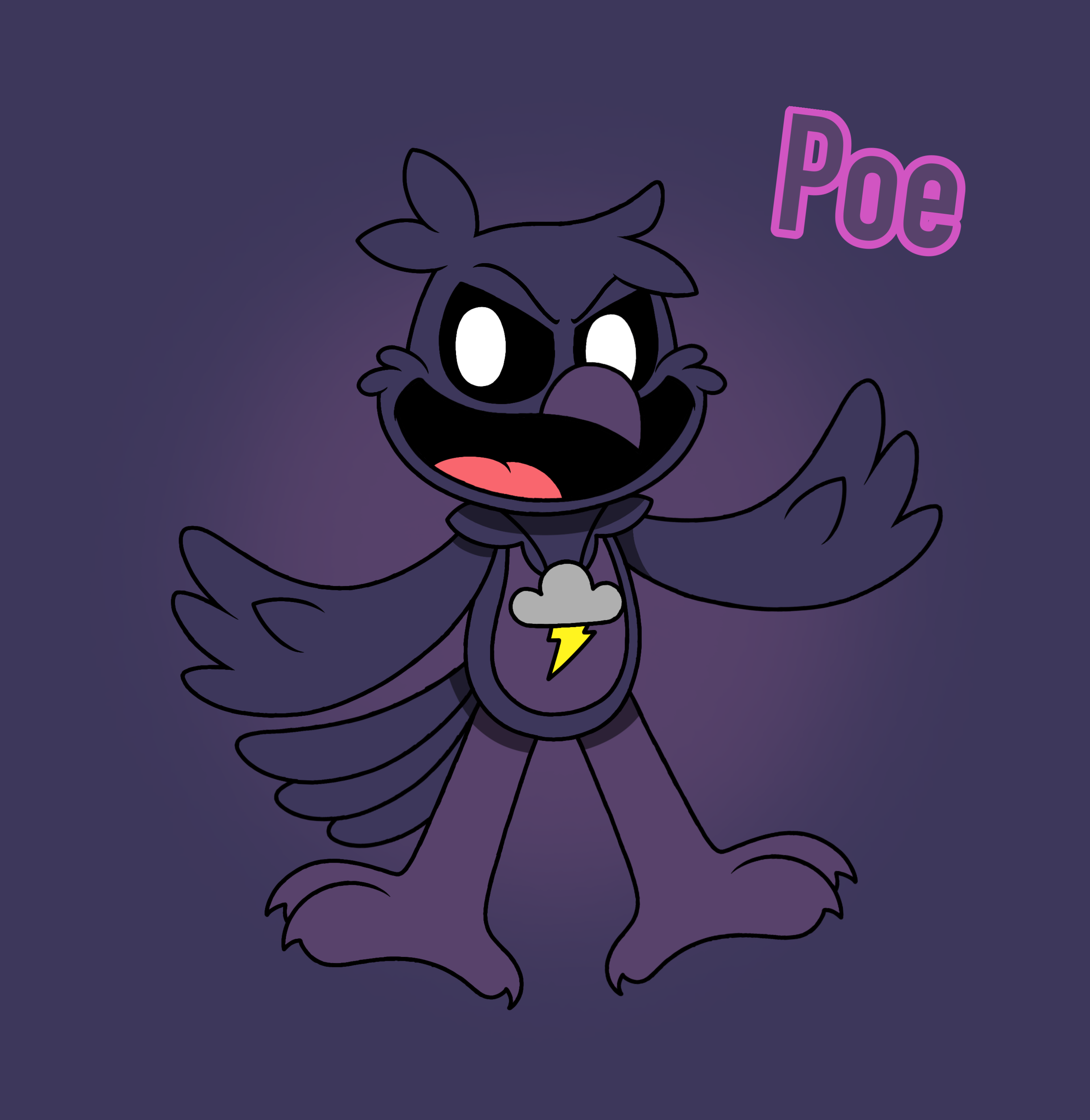 Poe (Nightmare Critters FanArt) - ibisPaint