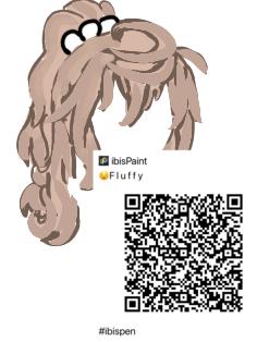 Fluffy brush - ibisPaint