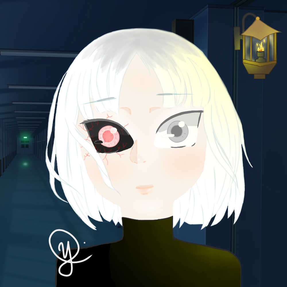 Fanart of kaneki and touka's daughter - ibisPaint