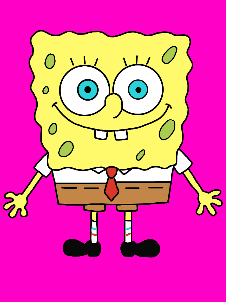 SpongeBob Drawing (Digital Art) - ibisPaint
