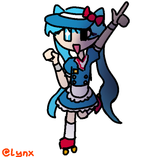 Miku from mesmeriser - ibisPaint