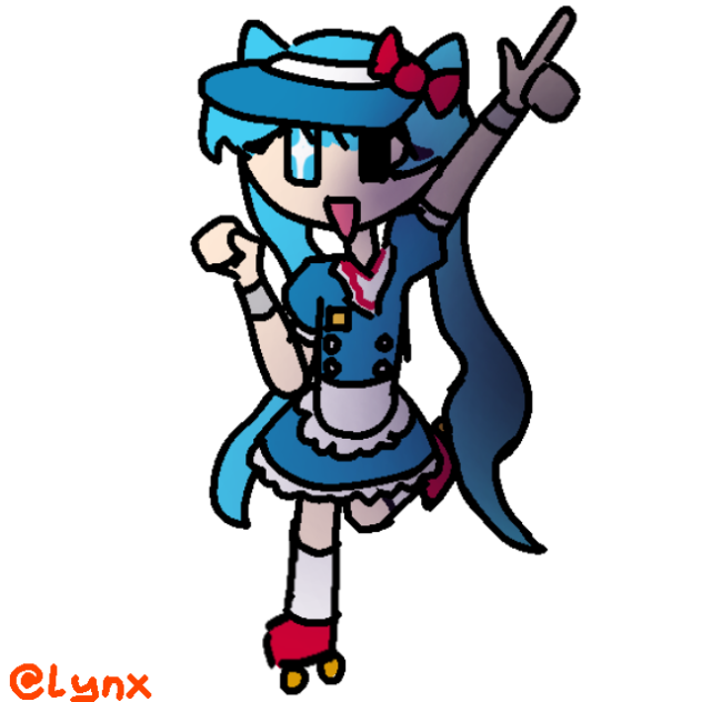 Miku from mesmeriser - ibisPaint