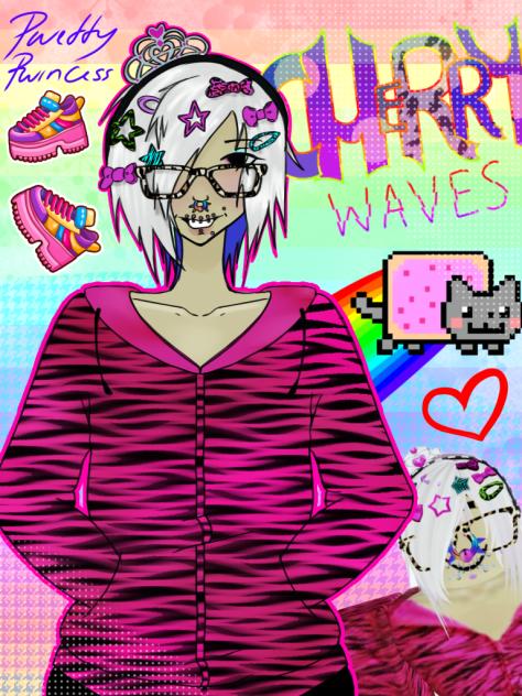 Cherry Waves - ibisPaint