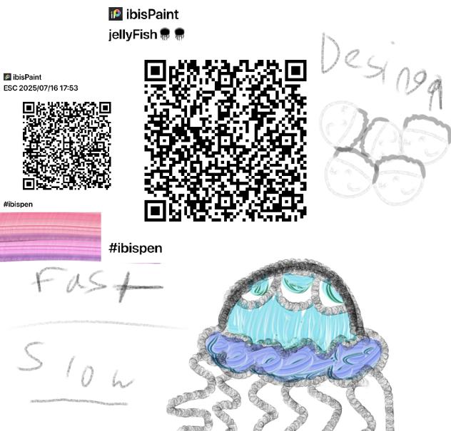 Jellyfish🪼🪼 - ibisPaint