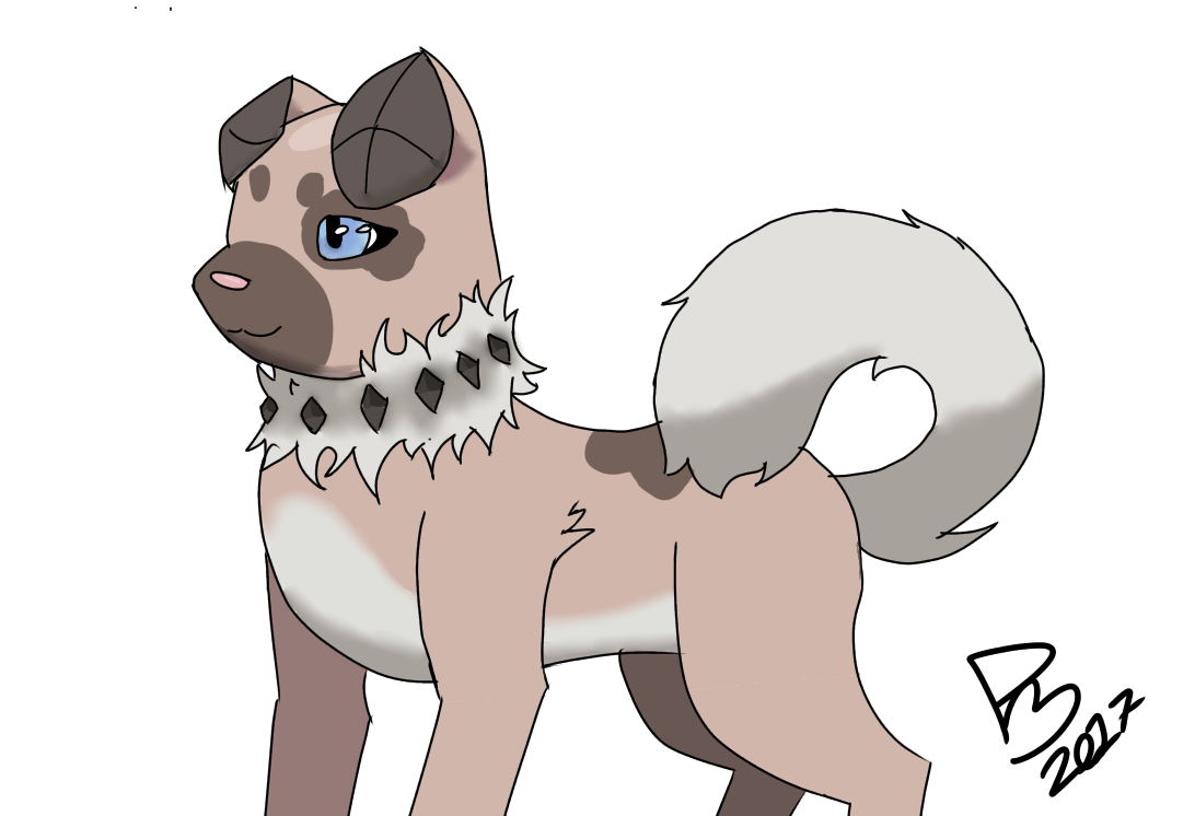 Talus The Rockruff - ibisPaint