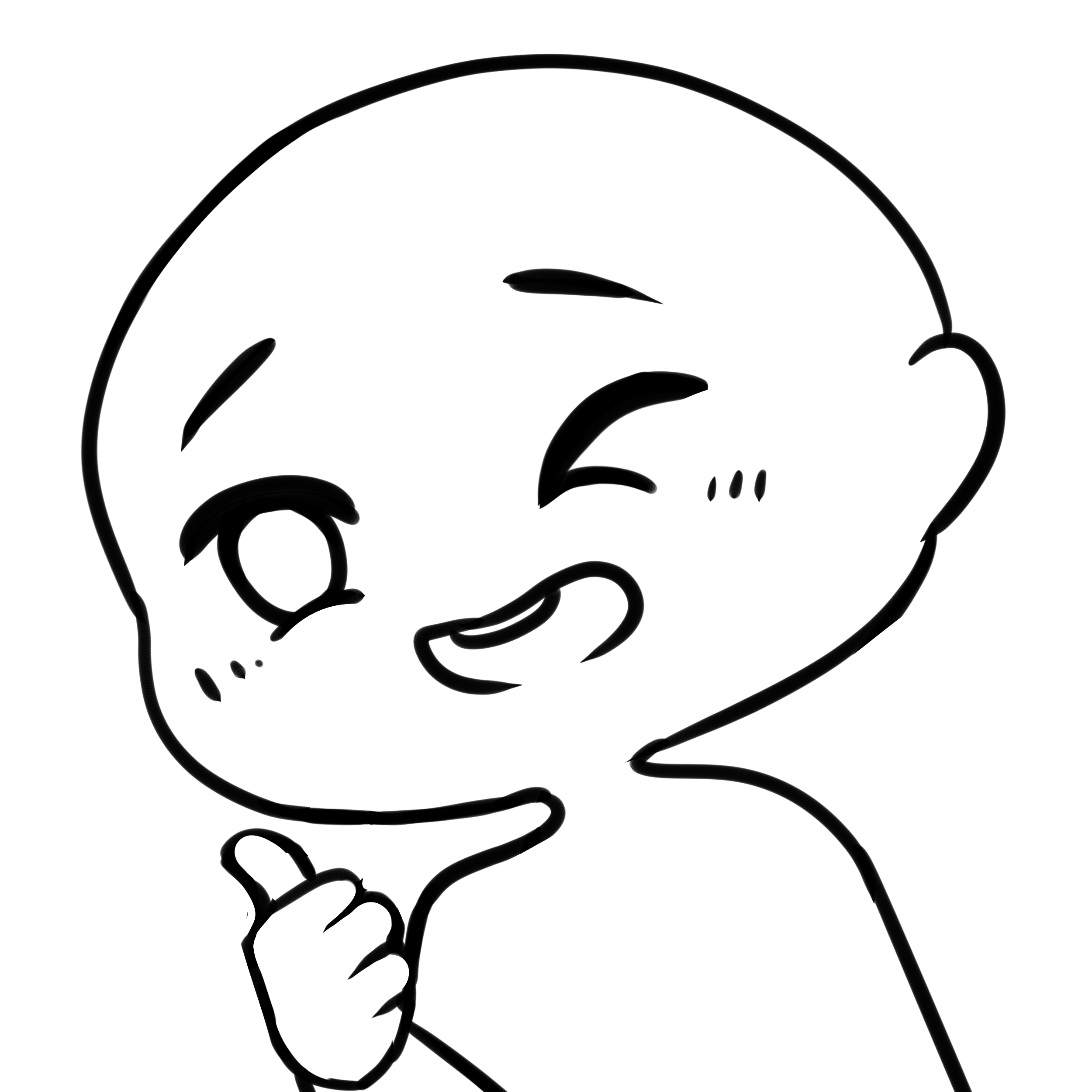 IBM4727 EMOTE BASE thumbs up a - ibisPaint