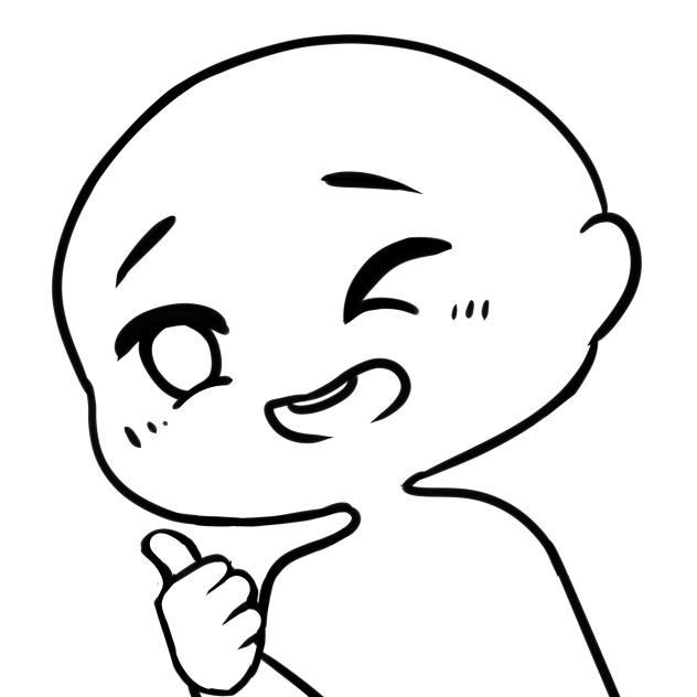 IBM4727 EMOTE BASE thumbs up a - ibisPaint