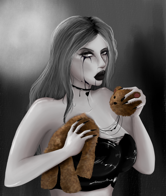 Rip teddy - ibisPaint