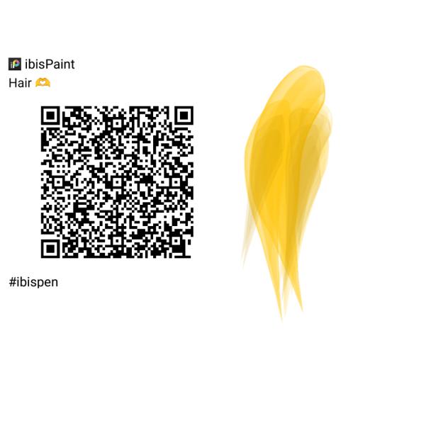 Hair brush qr code (⁠.⁠ ⁠ ⁠ ⁠ᴗ⁠ ⁠ ⁠.⁠) - ibisPaint