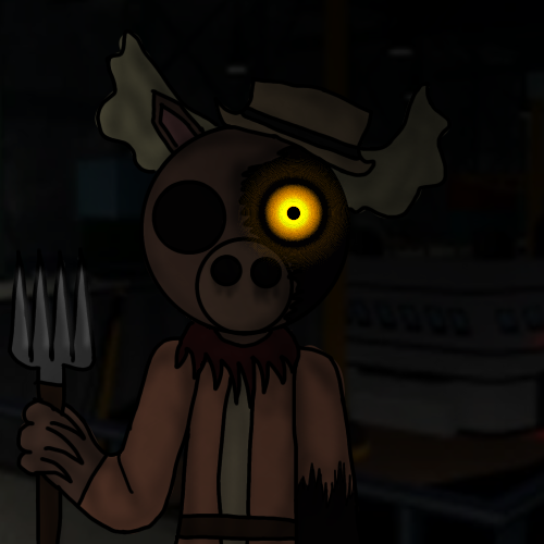 Roblox piggy Markus fanart - ibisPaint