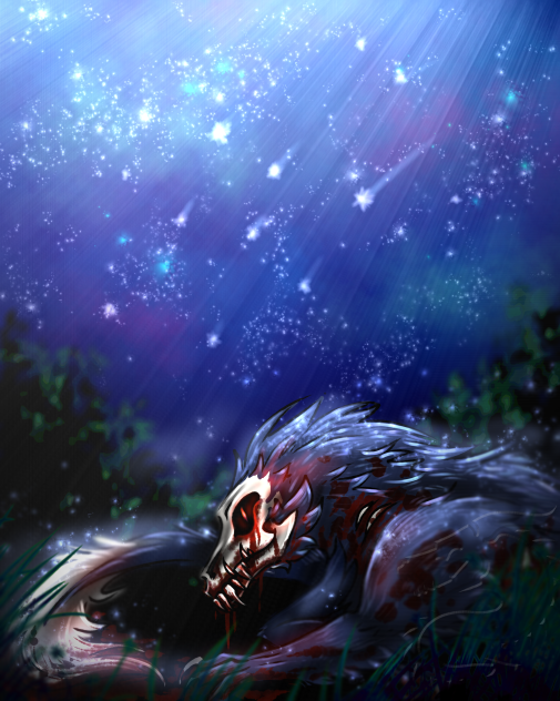 Lives falling like stars - ibisPaint