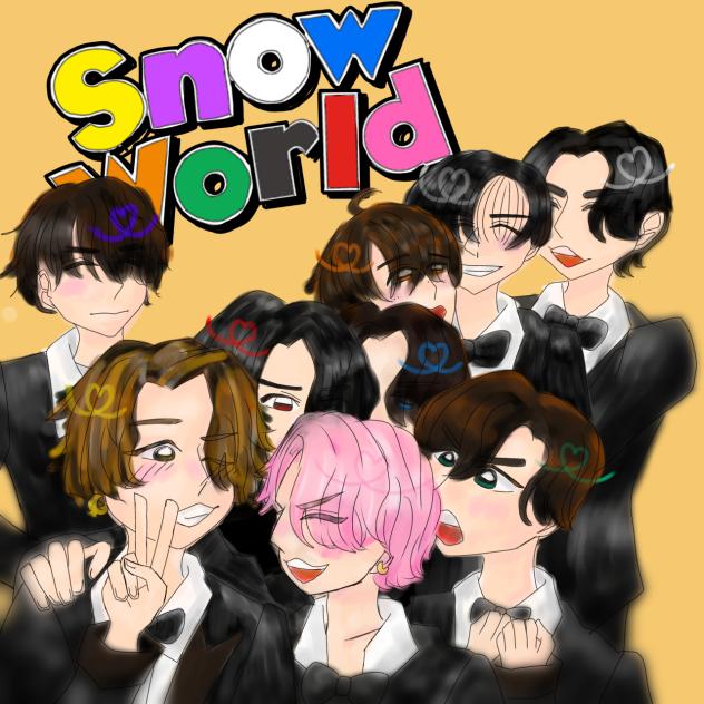 Snow world!! - ibisPaint