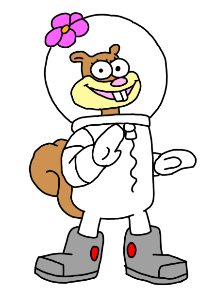 sandy cheeks - ibisPaint