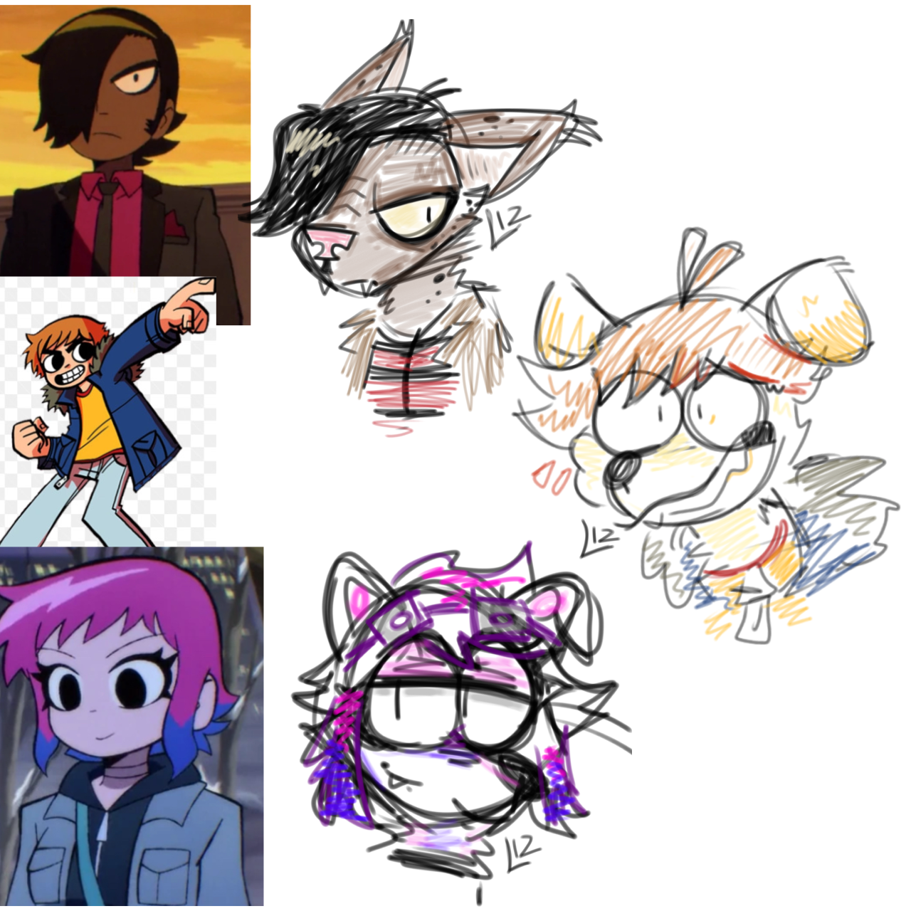 Scott pilgrim furry - ibisPaint