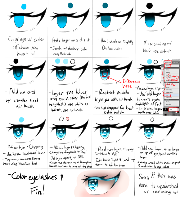 Simple Eye Tutorial - ibisPaint