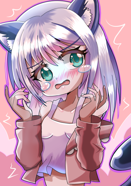Oc cat girl - ibisPaint