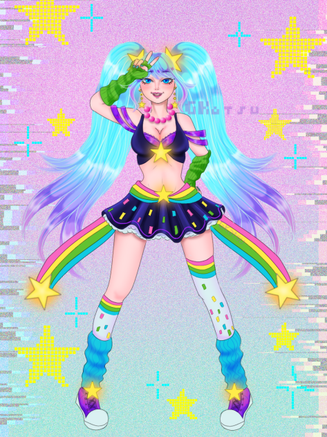 Sona Fliperama - ibisPaint