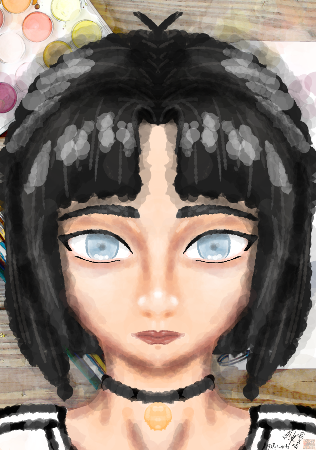 Mixed artstyle 😶🤛🏻 - ibisPaint