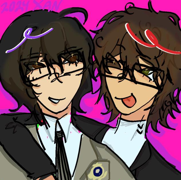 Me and Bro !! - ibisPaint