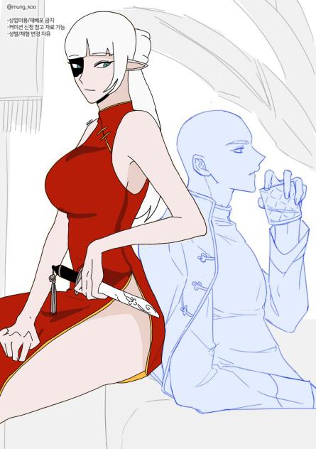 Chinese assassin collab - ibisPaint