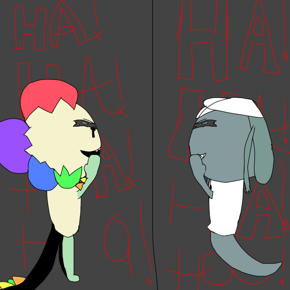 laugh argument! dandy and connie - ibisPaint