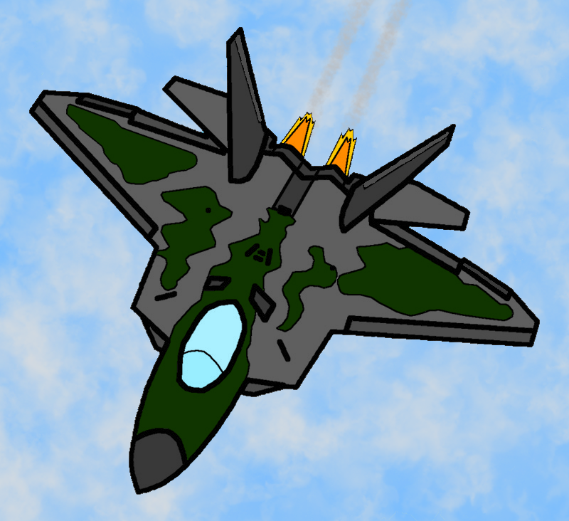 F-22 Raptor - ibisPaint