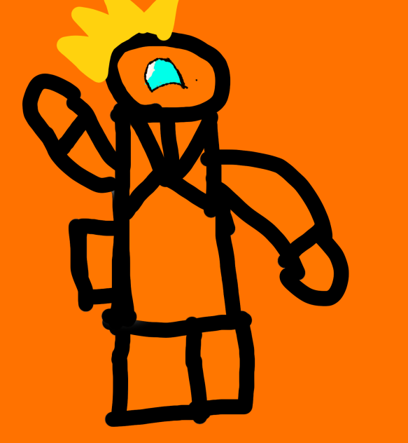 orange crewmate - ibisPaint