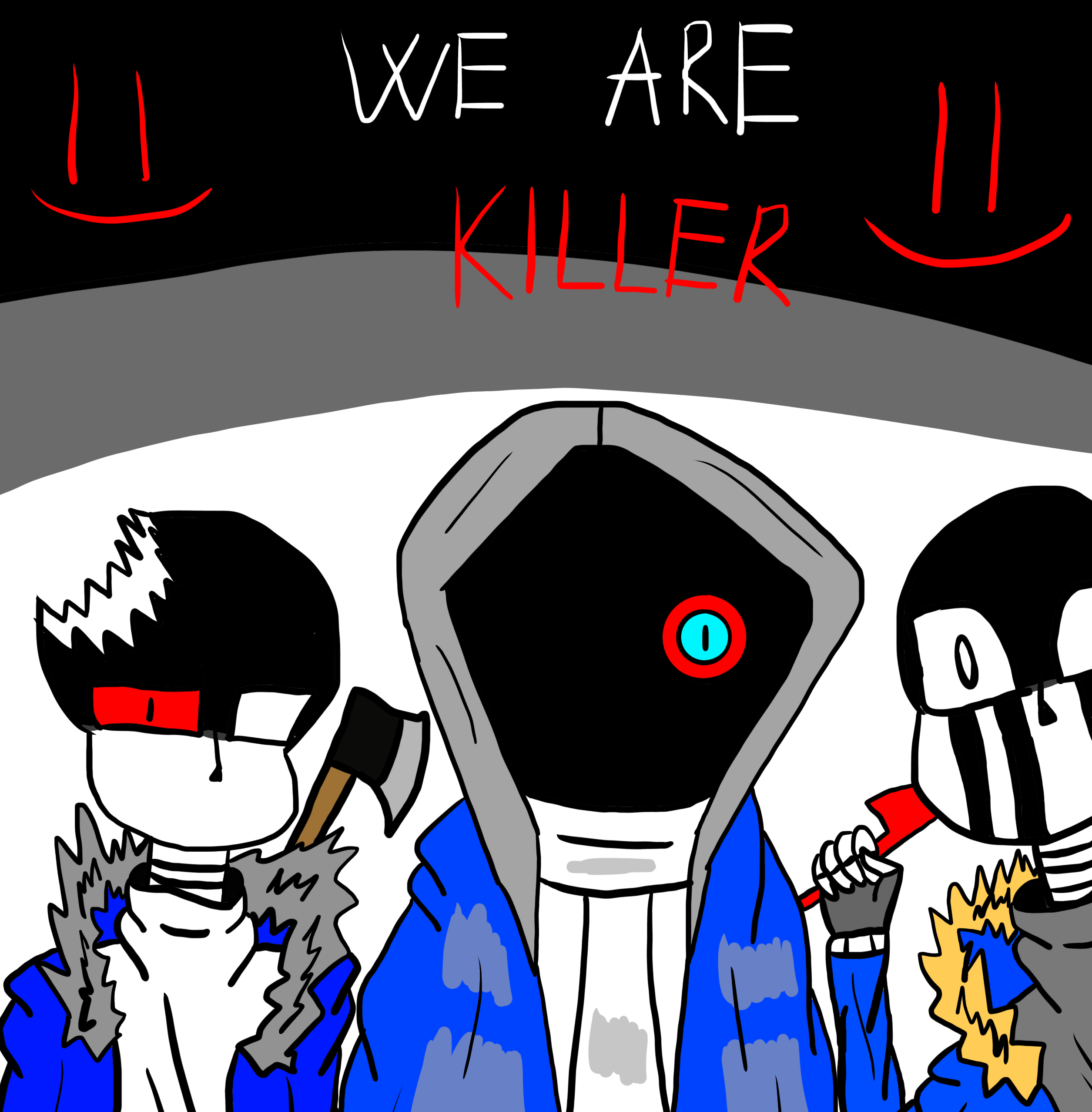 Murder time trio - ibisPaint