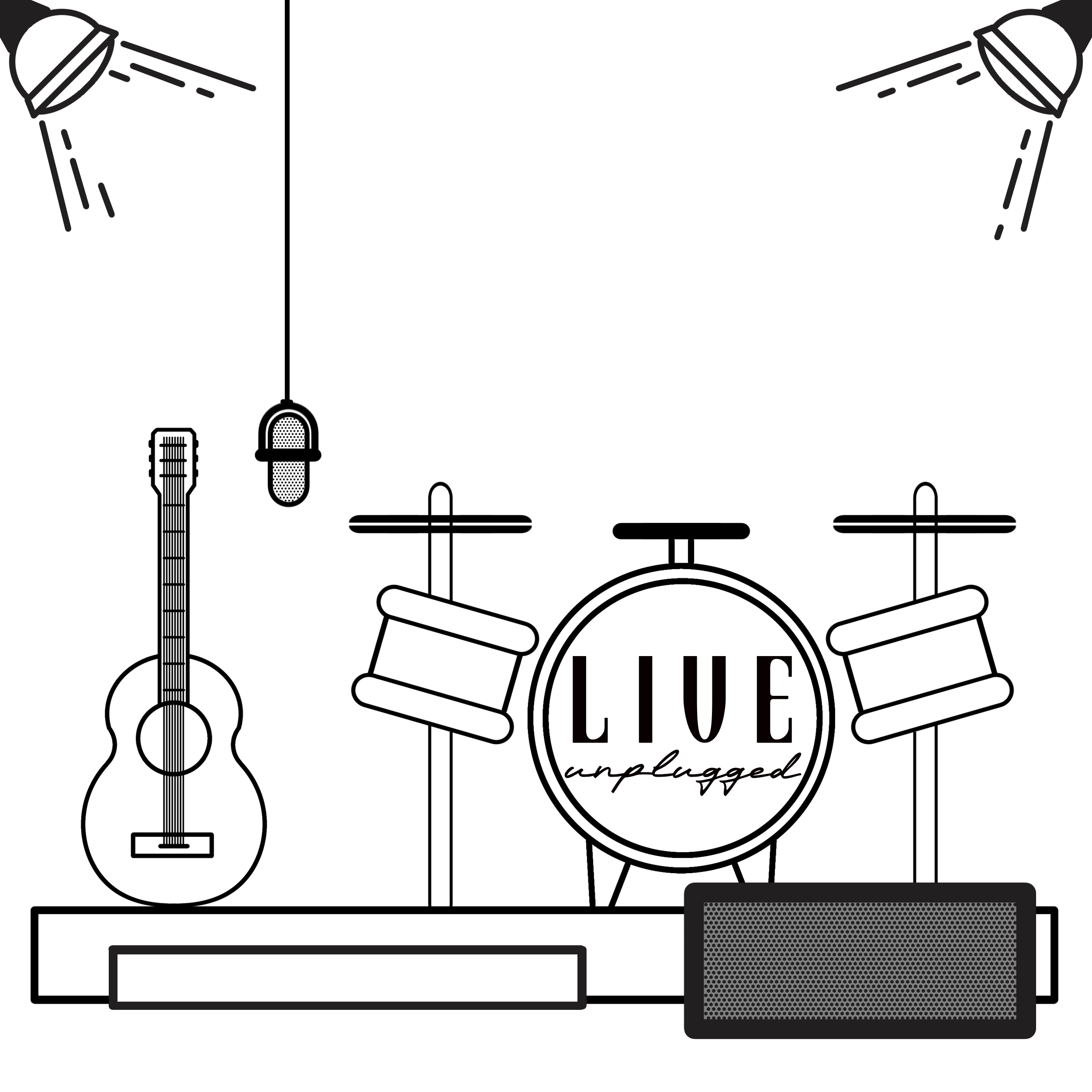 Live Stage Line Vector - ibisPaint