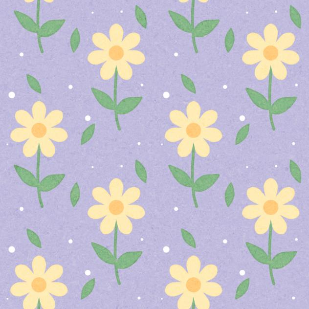 Flower pattern 1 - ibisPaint