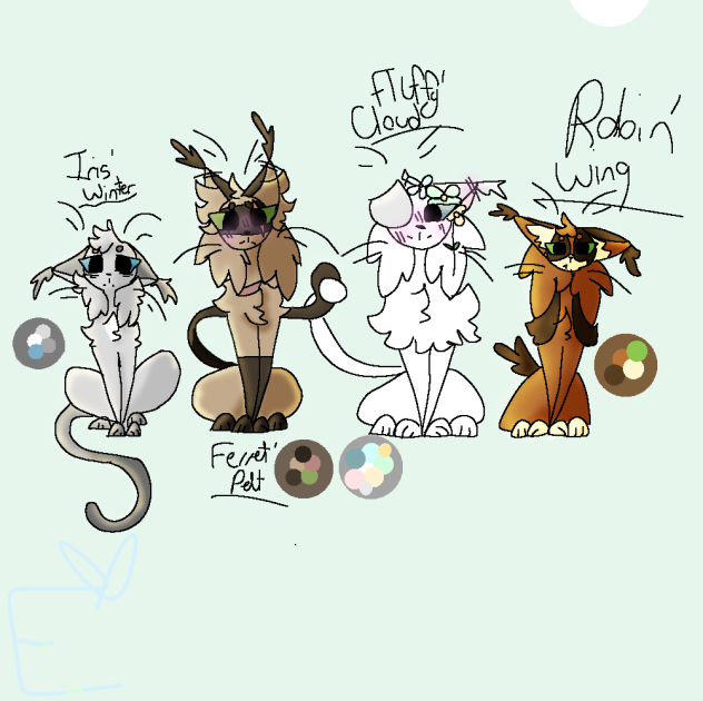 All-most my warriors oc’s - ibisPaint