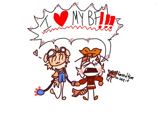 Angry hugs - ibisPaint