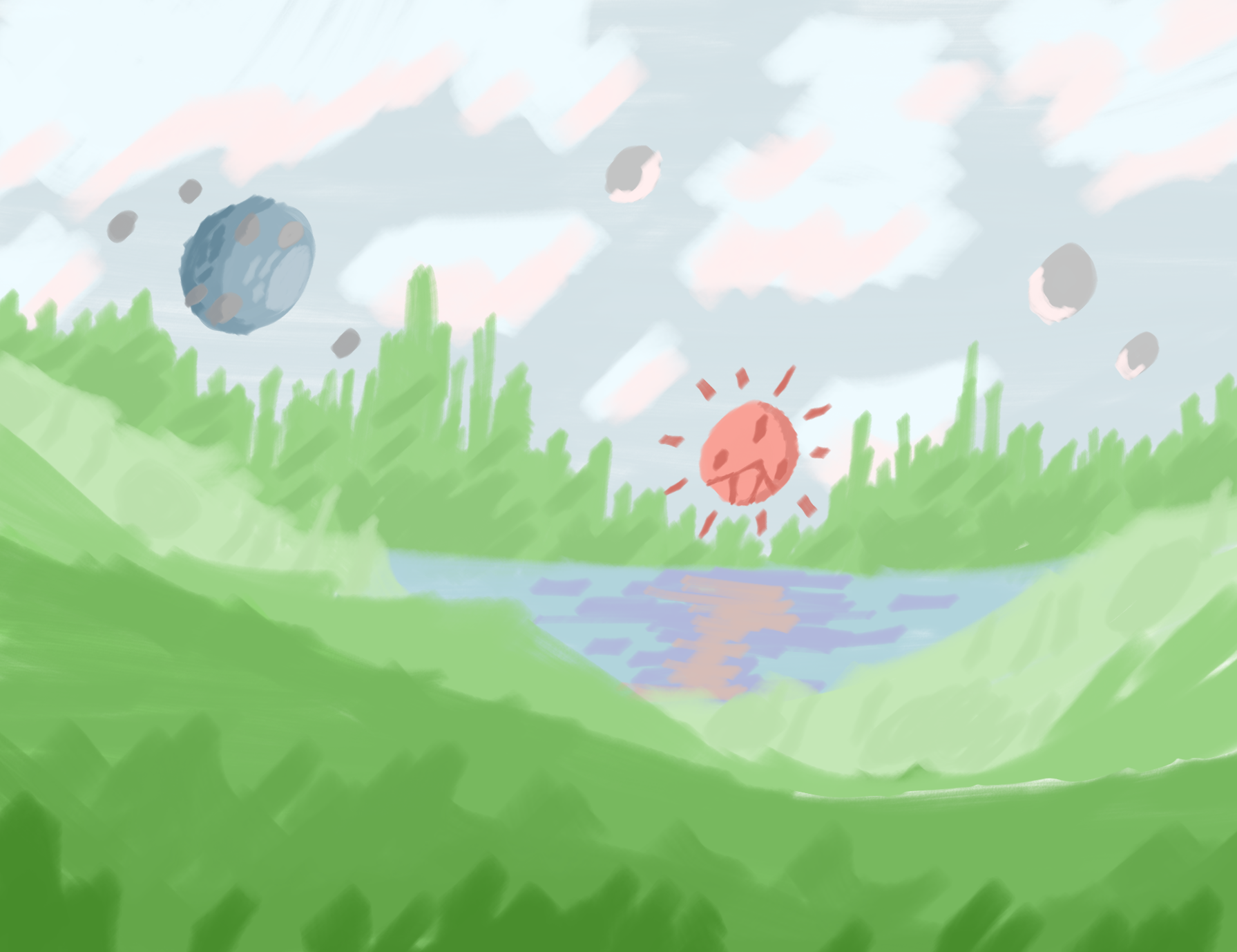 Sukarion Landscape - ibisPaint