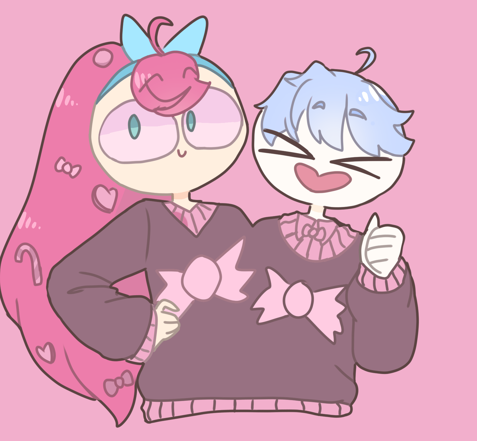 Wilk x Macaron human version - ibisPaint