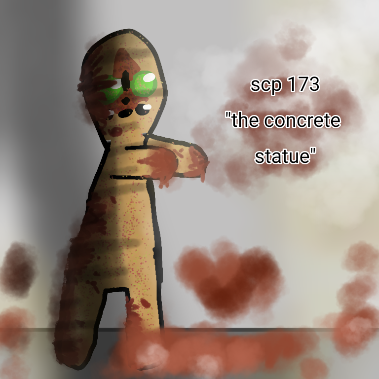 scp 173 (blood warning) - ibisPaint
