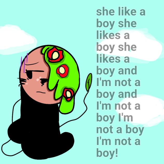 she likes a boy - ibisPaint