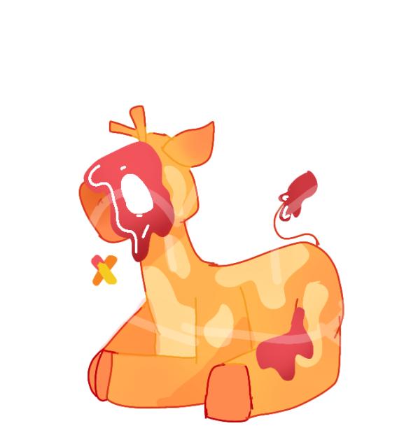 Giraffe or French fry - ibisPaint