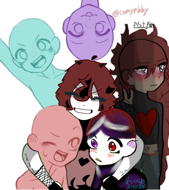 Friends collab - ibisPaint