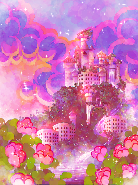 Castle on a Hill - ibisPaint