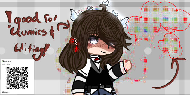 Dotted comic brush - ibisPaint