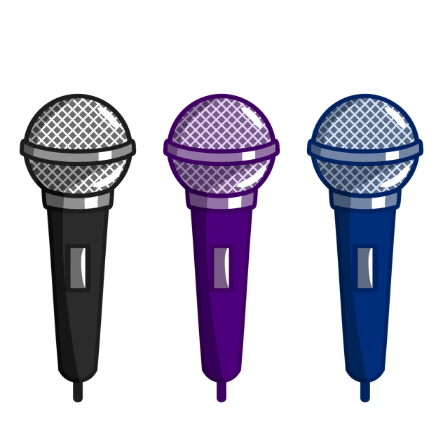Microphone stickers - ibisPaint