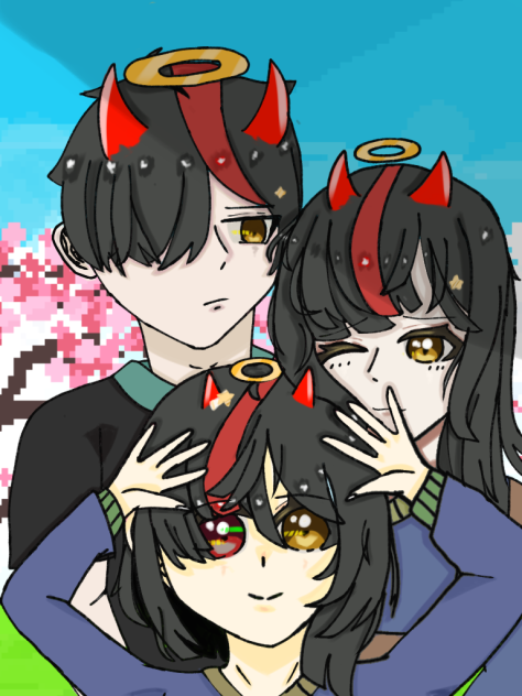 devil or angel haaa - ibisPaint