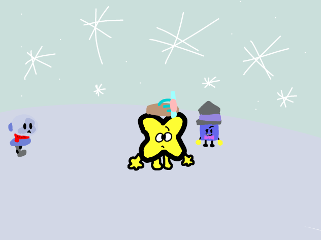 A snow day at BFB - ibisPaint