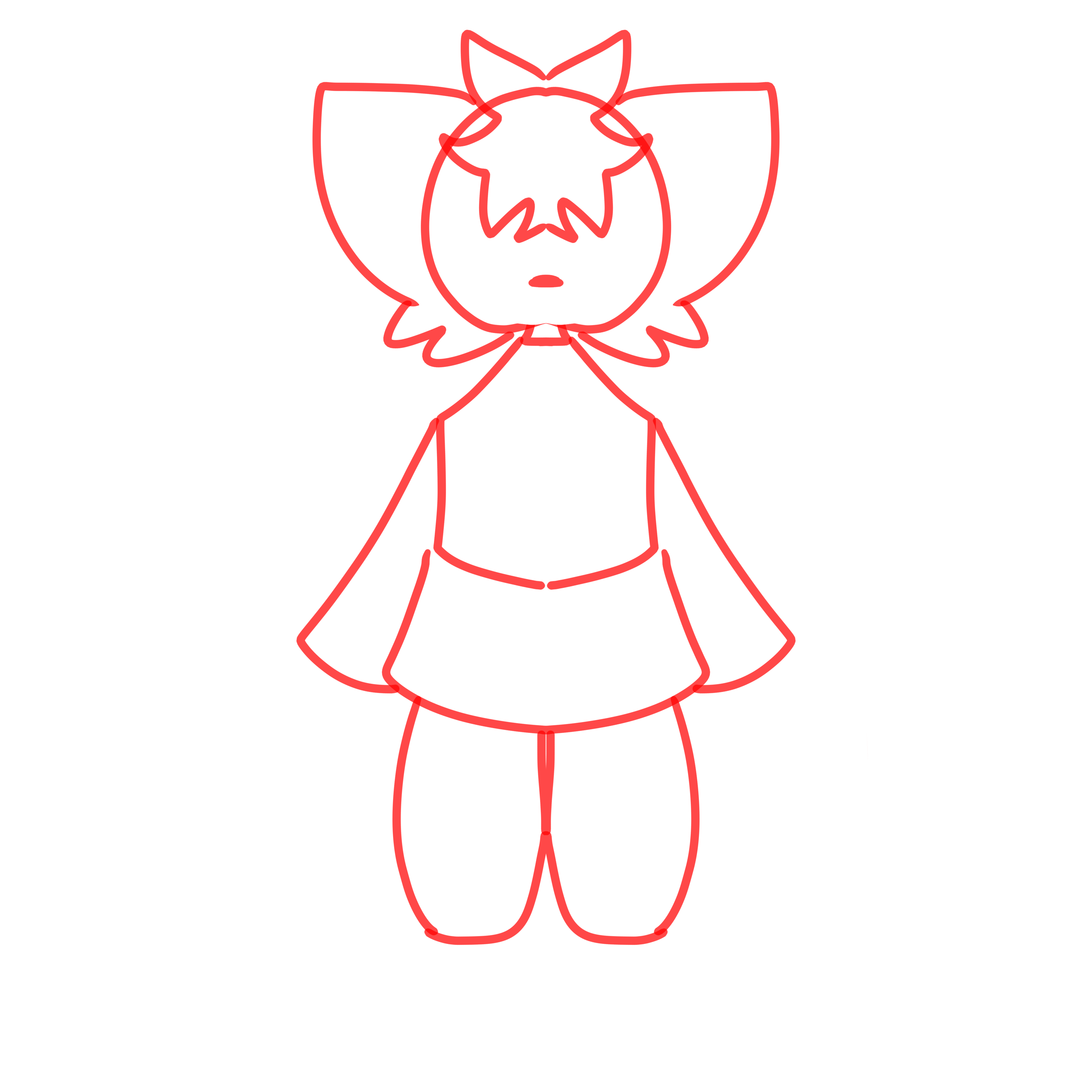 Chibi furry base - ibisPaint