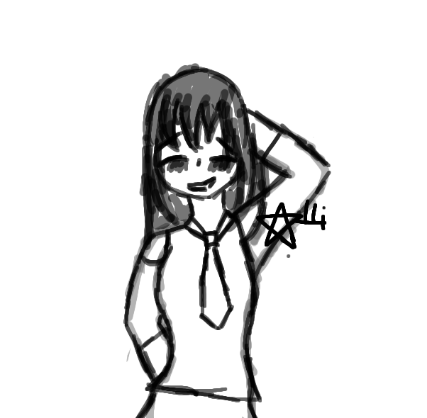 random girl idk - ibisPaint