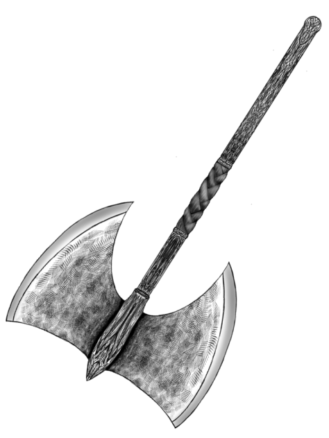 battle axe gray - ibisPaint