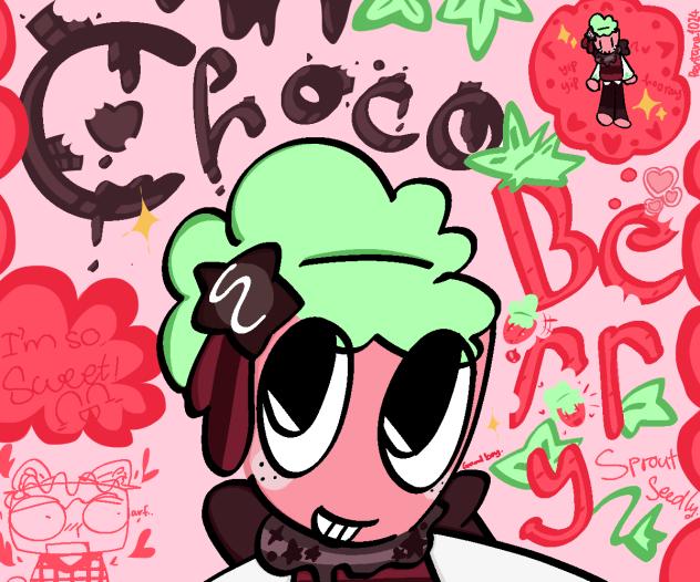 Choco-Berry Sprout!!😗😗 - ibisPaint